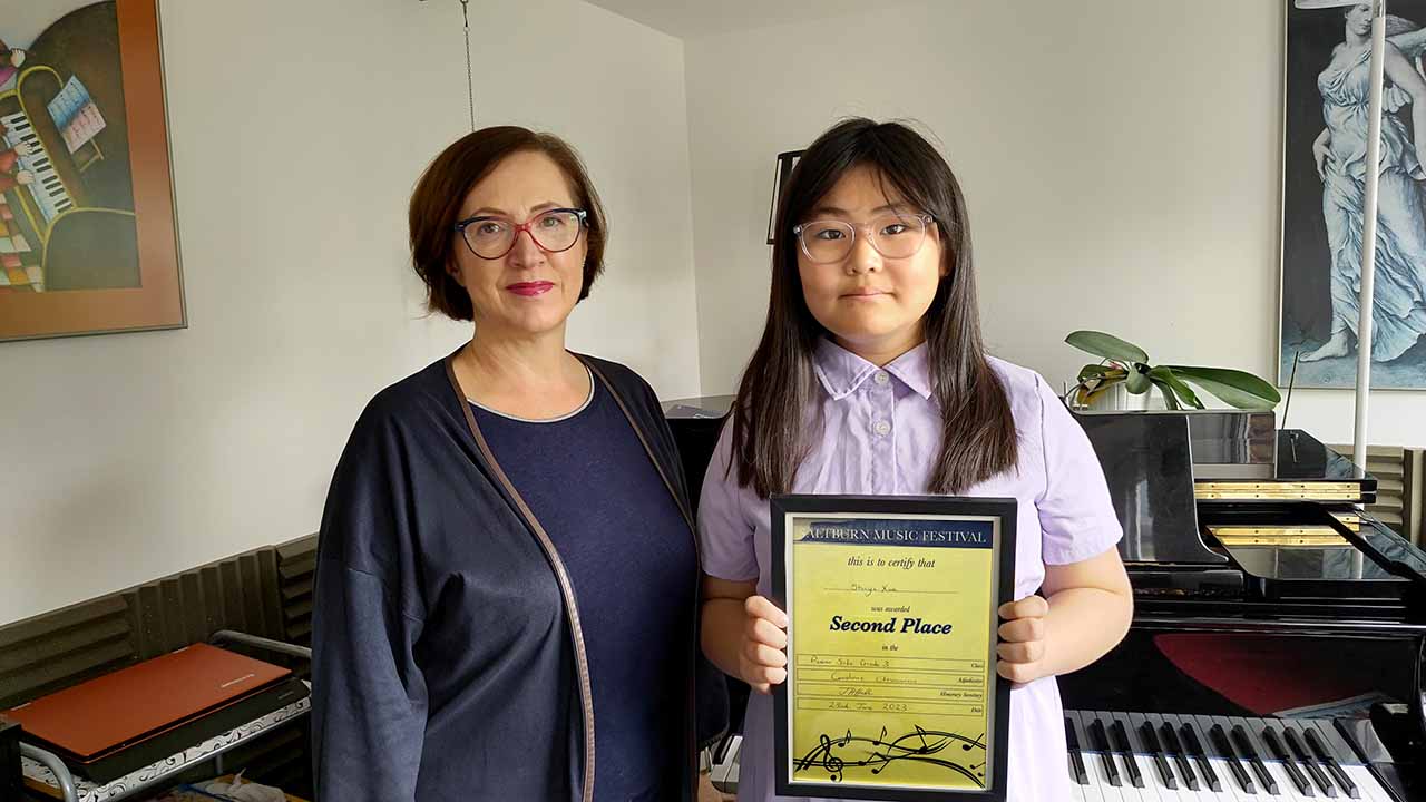 Adelyn, Shiyi, and Alex Shine at the Saltburn Music Festival 2023 ...