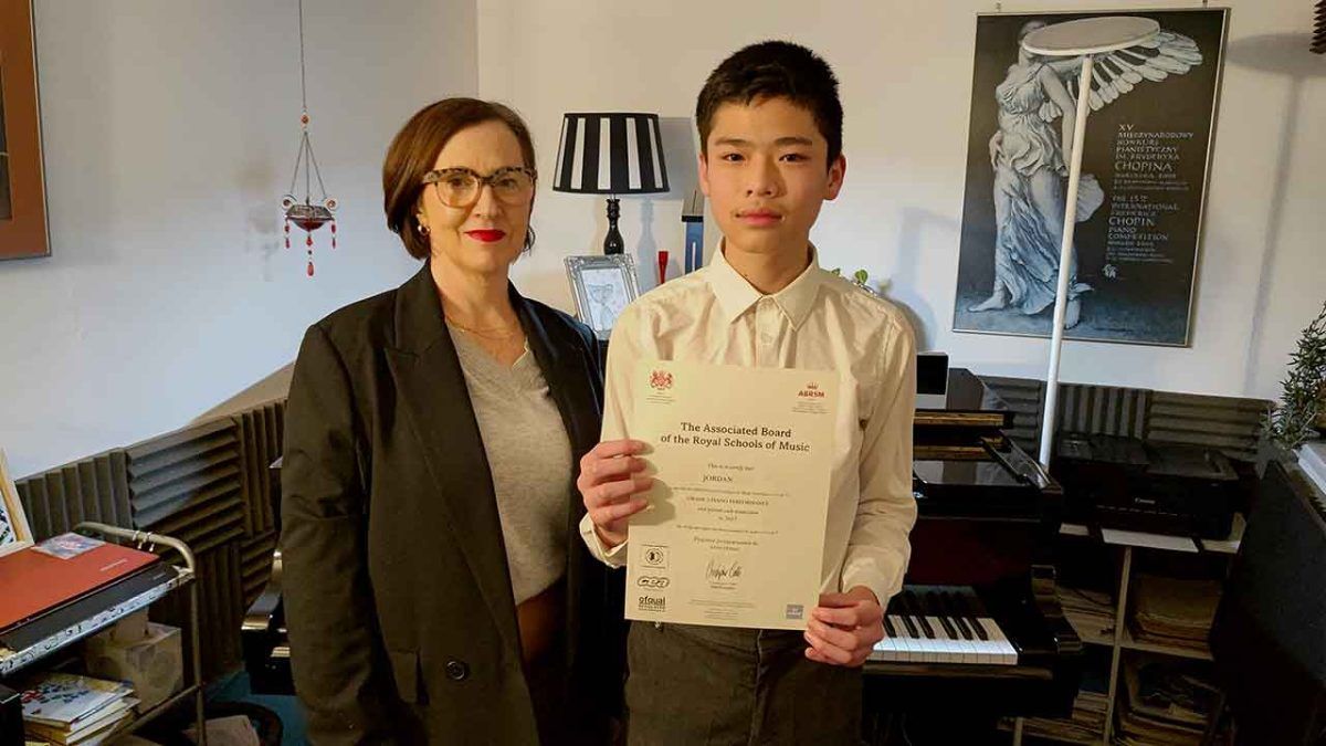 ABRSM Grade 5 Distinction for Jordan | Anna Peszko - Piano Teacher